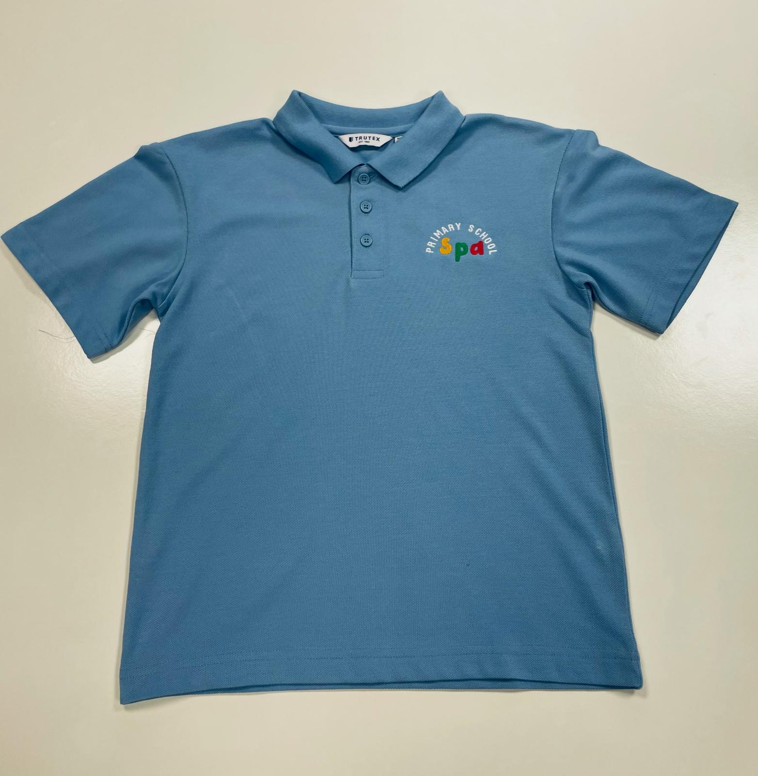 SPA Primary Polo Blue – Ballynahinch Uniform Shop
